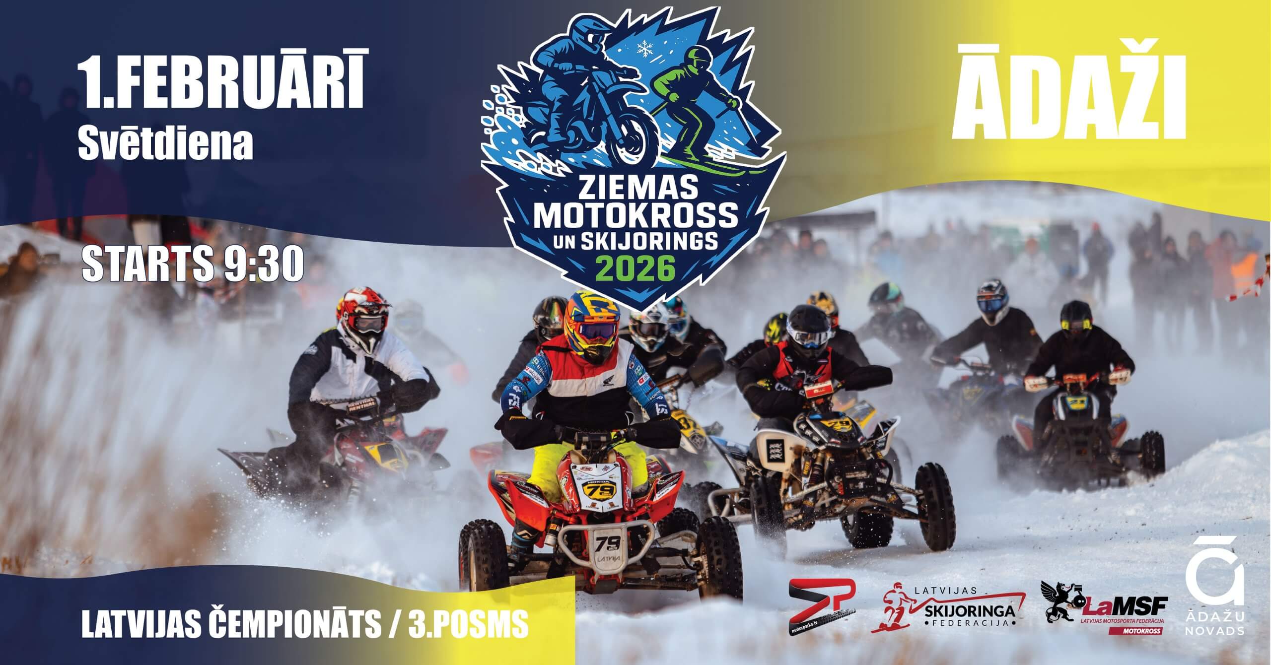 Latvia Winter Motocross Championship: Rounds 1 & 2 Deliver Intense ...